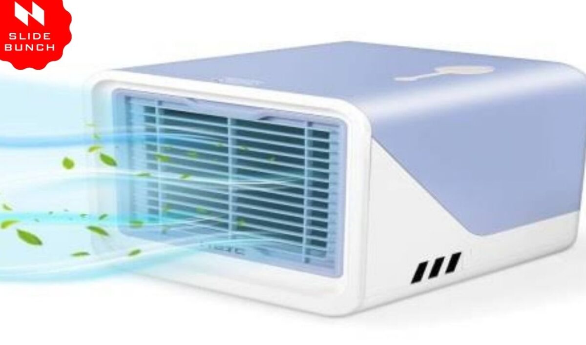 Mini AC : मात्र 990 रुपए में गर्मी को कम करता है ये मिनी AC! - Slide Bunch